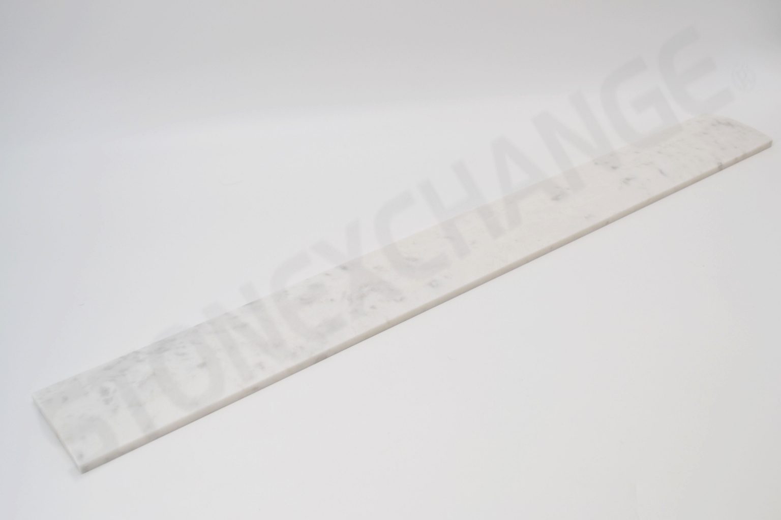Double Hollywood Bevel White Carrara | STONEXCHANGE